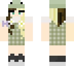 phrog with purple ribbon | Minecraft Skin