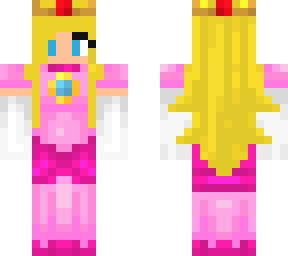 princess peach | Minecraft Skins