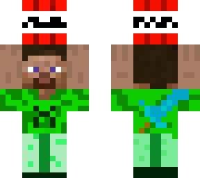 steve blockhead tnt | Minecraft Skin