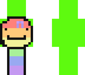 dream + cancer awareness ribbon | Minecraft Skin