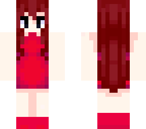 fnf girlfriend | Minecraft Skins