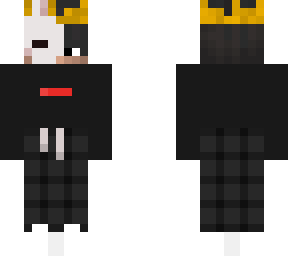 half mask | Minecraft Skin