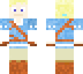 botw breath of the wild link | Minecraft Skins