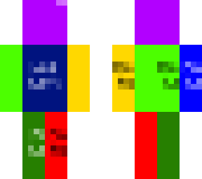 Minecraft character template | Minecraft Skin