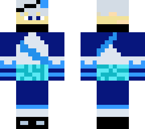 Arctic Blue Bunde FF | Minecraft Skin