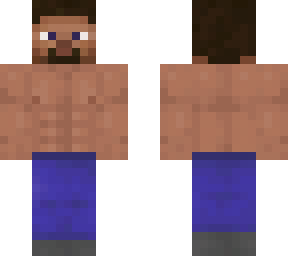 muscular steve | Minecraft Skins