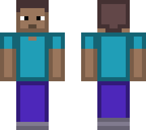 Blocky Steve | Minecraft Skin