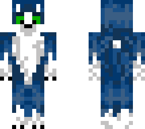 Blue Wolf | Minecraft Skin