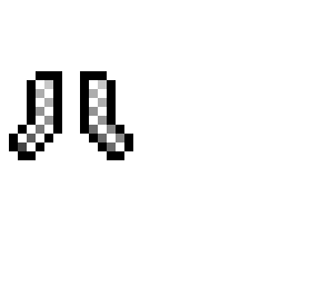 Chainmail boots for texture pack | Minecraft Skin