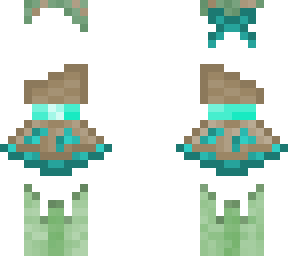 Creeper Skirt Base | Minecraft Skin
