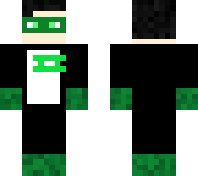 Green Lantern(Kyle Reyner) | Minecraft Skin