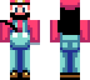 mario girl | Minecraft Skin