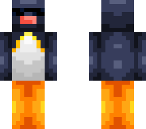 Pingu with Shades | Minecraft Skin