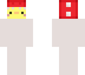 Red duck dino | Minecraft Skin