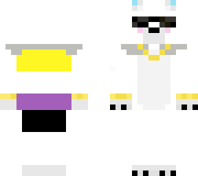 bling bling bear | Minecraft Skin