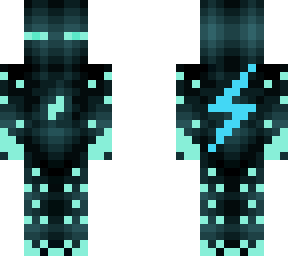 ciber enderman con efectos especiales deTtenCats pero con ra****o azul ...