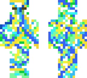 Cool Colored Minecraft Clothes | Minecraft Skin