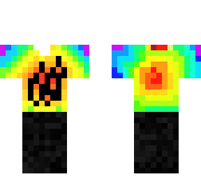Fire Merch Base Minecraft Skins