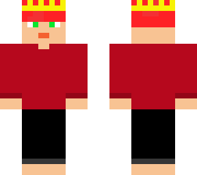 fire prince | Minecraft Skin