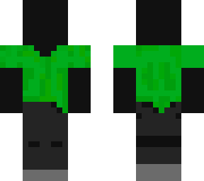 green steve shirt template | Minecraft Skin