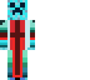ice creeper | Minecraft Skin