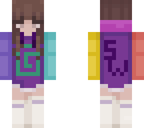 karl jacobs girl skin | Minecraft Skin