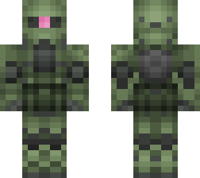 MS-06 Zaku | Minecraft Skin