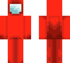 Sus Red Imposter | Minecraft Skin
