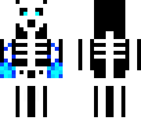 the ice phantom | Minecraft Skin