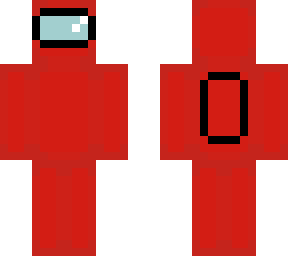 Among us red | Minecraft Skin