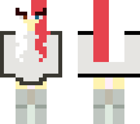 Female Shoto Todoroki | Minecraft Skin