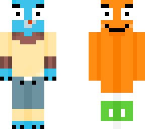 Gumball and Darwin | Minecraft Skin