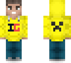 IG LOGO ISHAN GAMER | Minecraft Skin