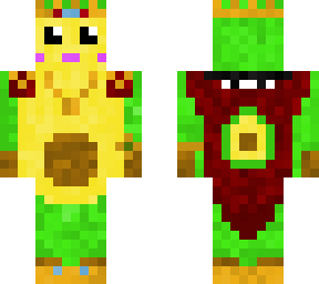 King Avocado | Minecraft Skin