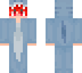 Kirishima Eijirou Shark Onsie | Minecraft Skin