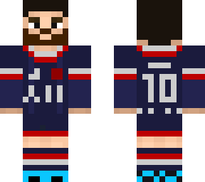 LeoMessi PSG | Minecraft Skin