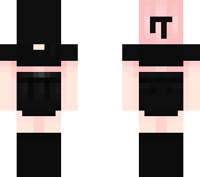 Mask girl | Minecraft Skin