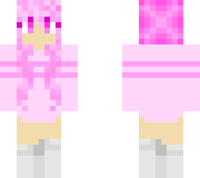 Girls Pink Skin Minecraft Skins