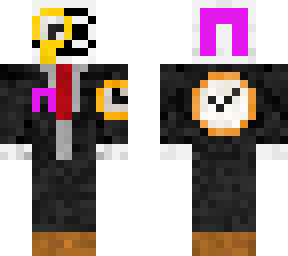 techno support time lord skin | Minecraft Skin