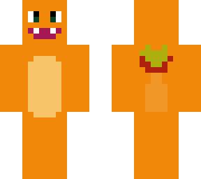 Charmander Minecraft Skins