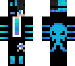cool blue skin | Minecraft Skin