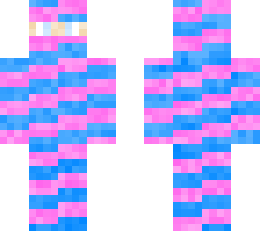 Cotton Candy Man | Minecraft Skin
