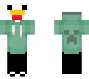 creeper chicken | Minecraft Skin