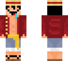 derpy luffy | Minecraft Skin
