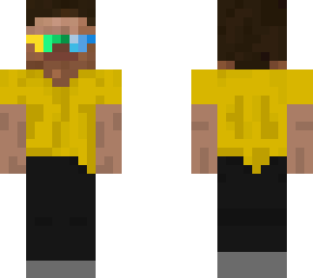 yellow steve | Minecraft Skins