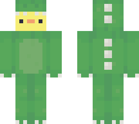 duck in dino | Minecraft Skin