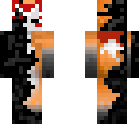 enderman fox man | Minecraft Skin