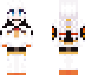 Kiana Kaslana White Comet | Minecraft Skin
