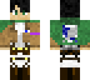 Levi Ackerman Minecraft Skins