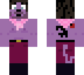minesona w pink collar | Minecraft Skin